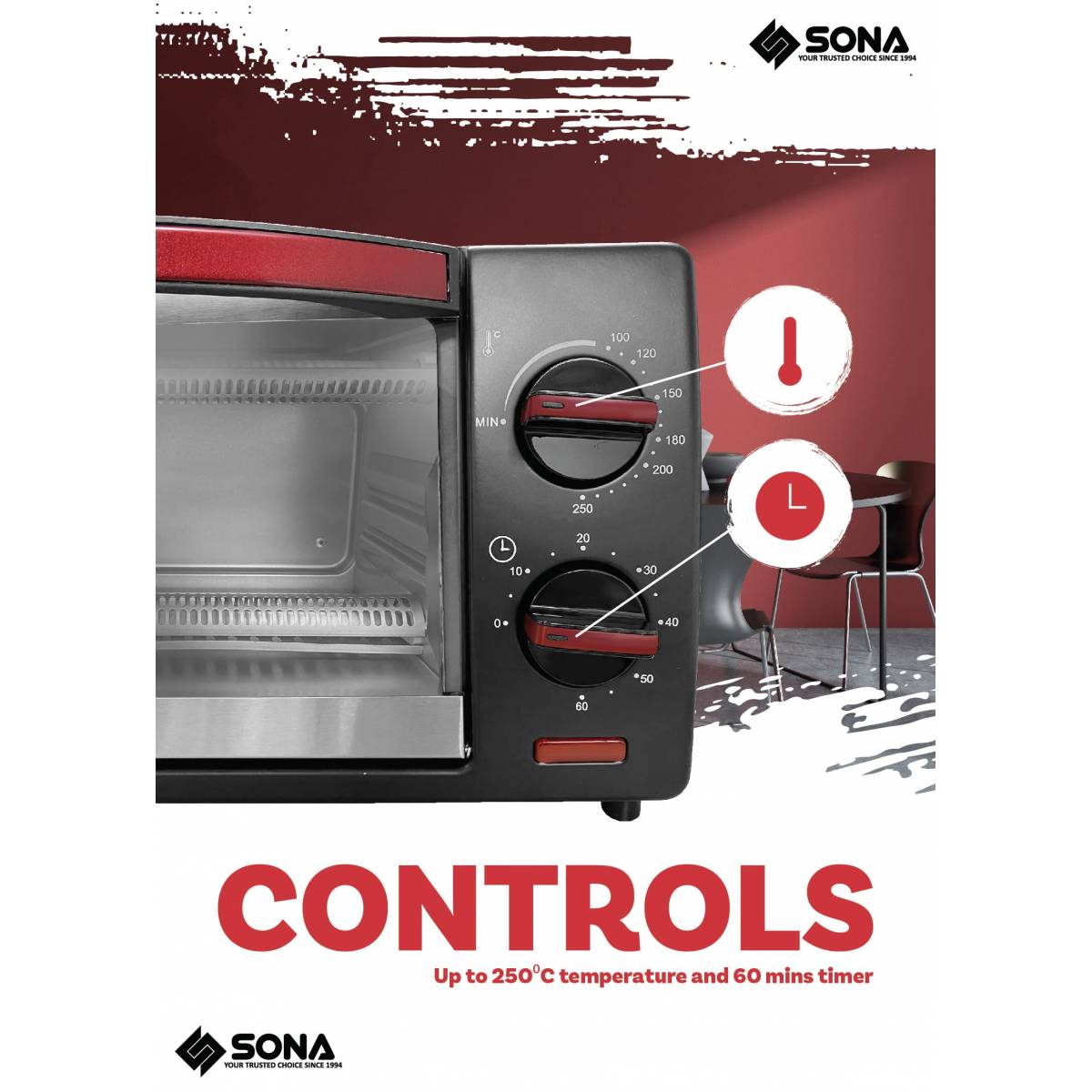 SMO 23A 10L MINI OVEN