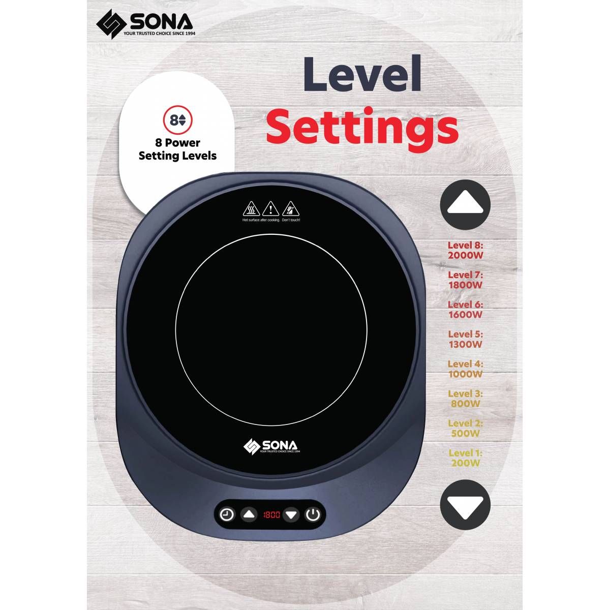 SONA Multi-function Induction Cooker SIC 8612